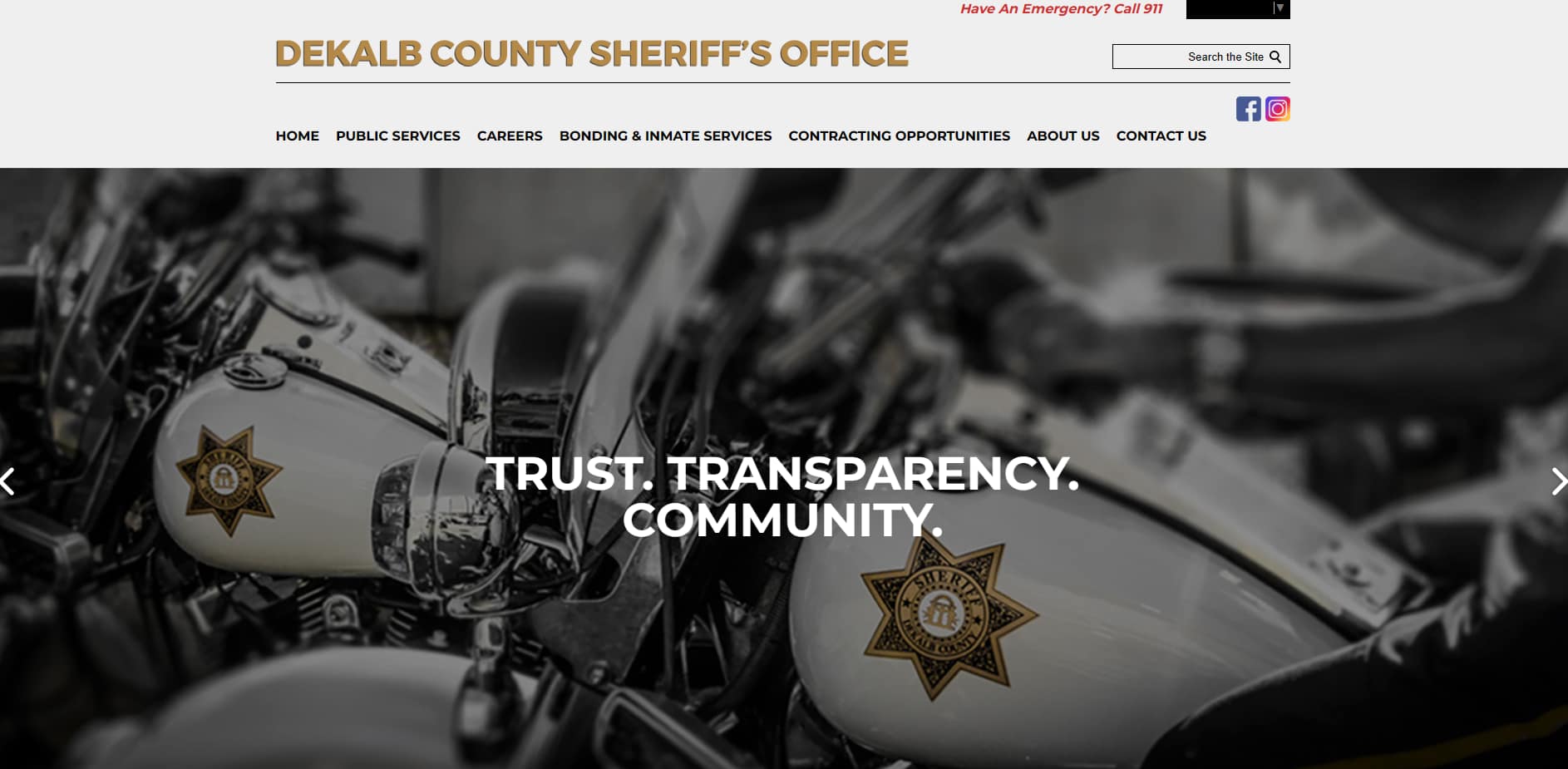 Dekalb County Sheriff's Office - Juan Sotolongo, Frontend Web Developer